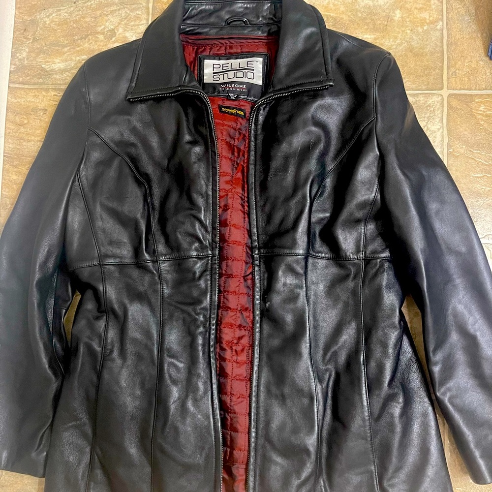 Women’s Vintage Leather Jacket - Pelle Studio Xl - Gem
